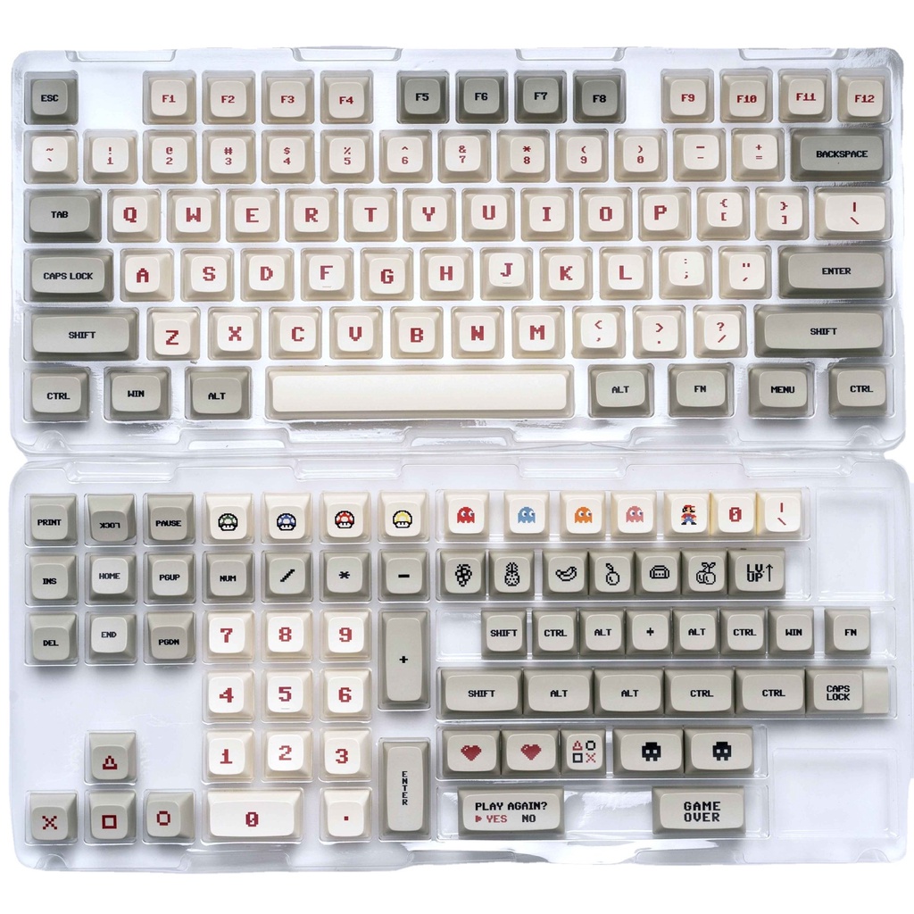XDA Keycap PBT Keycaps Dye Sublimation Mechanical Gaming Keyboard ...