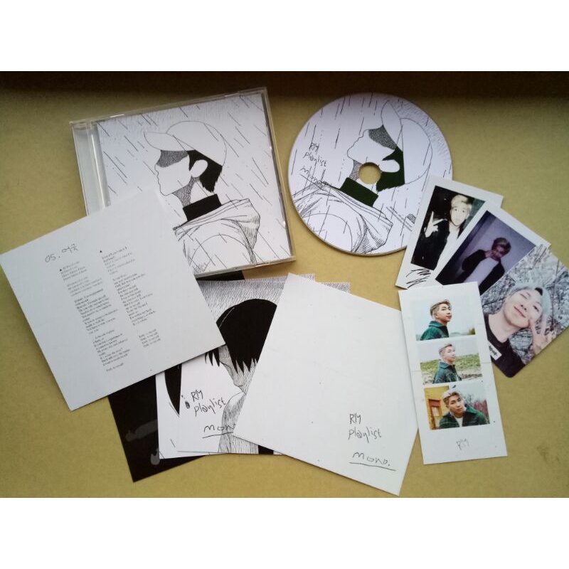 Bts RM (Rap Monster) (BTS) MONO PLAYLIST MIXTAPE FANMADE ALBUM | Shopee ...