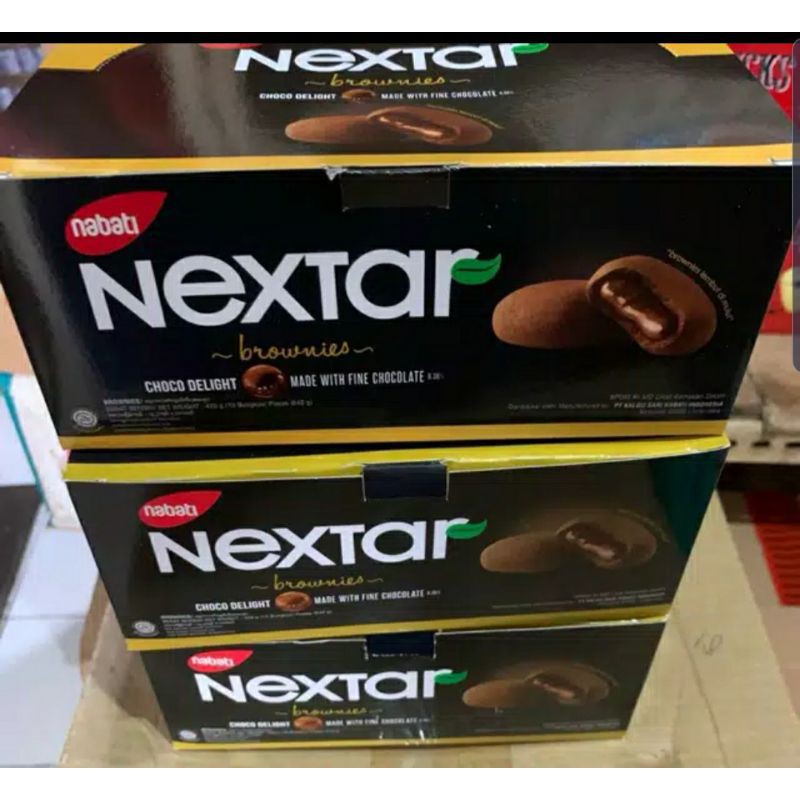 Nextar Brownies Cookies Chocolate Contents 1 Box Contents 10 Pcs X 42gr ...