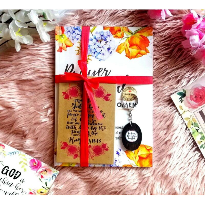 Prayer Journal Package kit with free keychain | Shopee Philippines