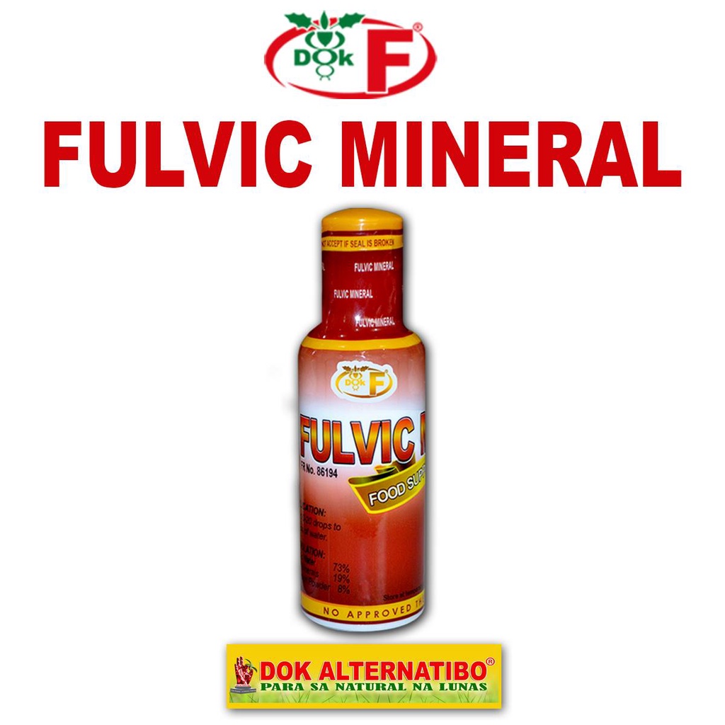 DOK F FULVIC MINERALS 60ML | Shopee Philippines