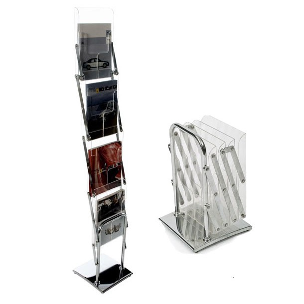 Acrylic Type Collapsible Brochure Rack | Shopee Philippines