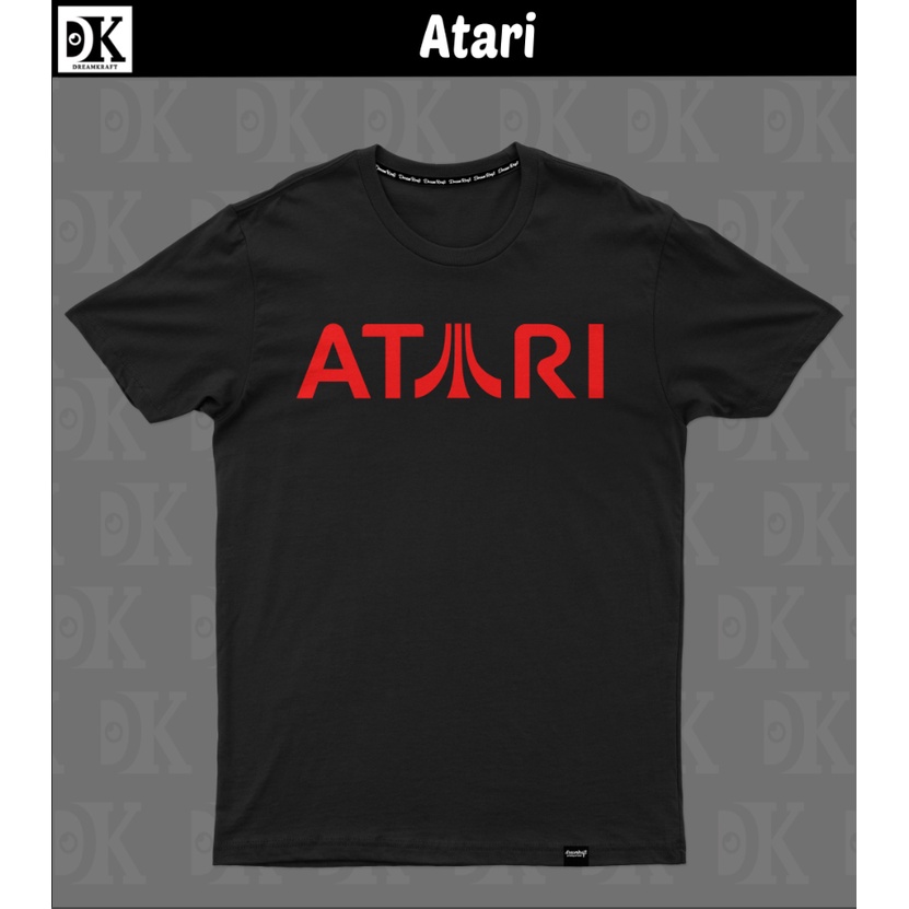Atari Classic T Shirt Console Old School Retro Tee Pixel Game ...