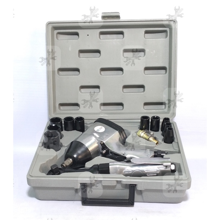 Master Grade 1/2" Drive Air/Pneumatic Impact Wrench with Air/Pneumatic ...