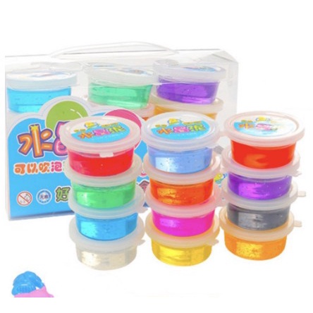 12pcs slime High quality Slime toys /crystal clay Non-Toxic one set ...