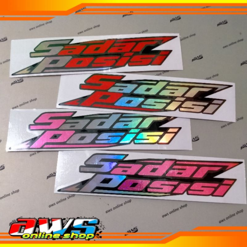Sticker Words Gaul Aware Of Position | Shopee Philippines