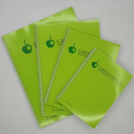 Green Apple Spiral Notebooks (Regular Sized) | Shopee Philippines