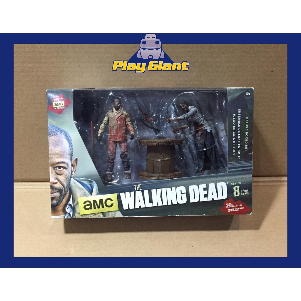 The Walking Dead TV Series Deluxe Box Set - Morgan With Walker & Trap ...