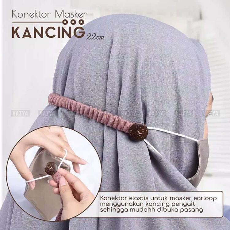 Hijab Mask Connector | Hijab Fabric Mask Hook Hijab Strap Mask ...