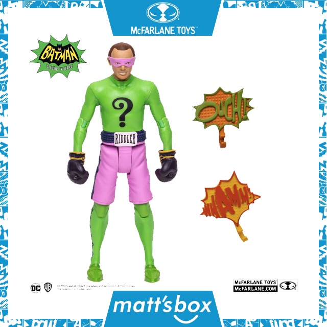 McFarlane Riddler Retro66 with Boxing Gloves | Shopee Philippines