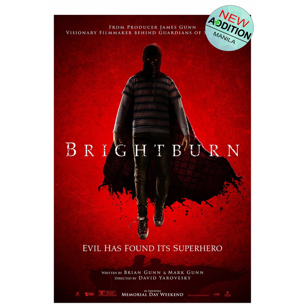 BRIGHTBURN 2019 Poster Decorative Super Hero poster GLOSSY PAPER POSTER ...