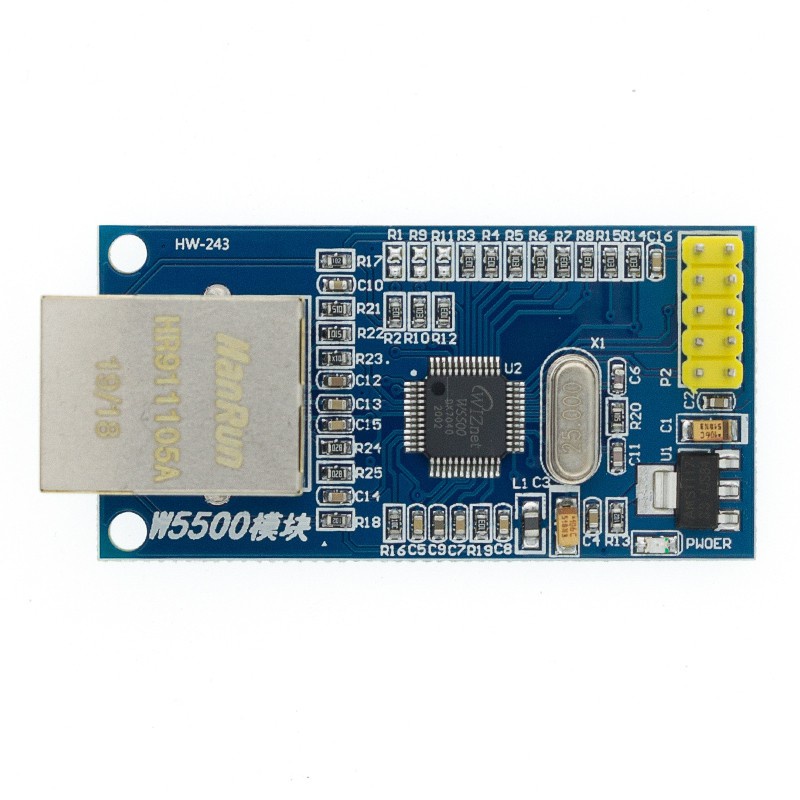 W5500 Ethernet network module hardware TCP / IP 51 / STM32 ...