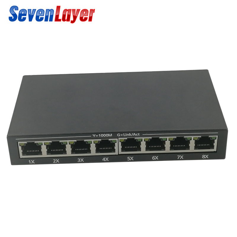 8 Port Gigabit Switch Desktop RJ45 Ethernet Switch 10/100/1000mbps Lan ...