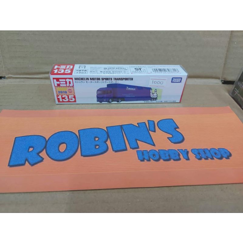 Takara Tomy Tomica 135 Michelin Racing Motor Sport Transporter Truck ...