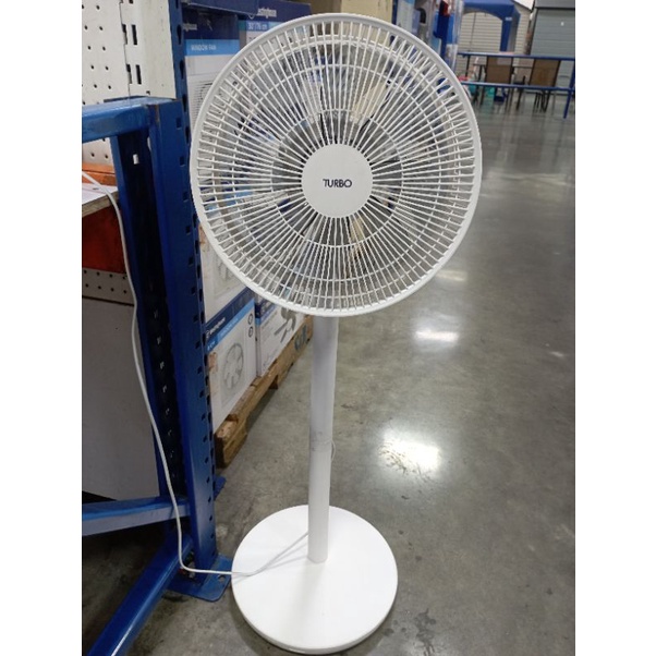Turbo 12" Stand Fan 8 Blades White | Shopee Philippines
