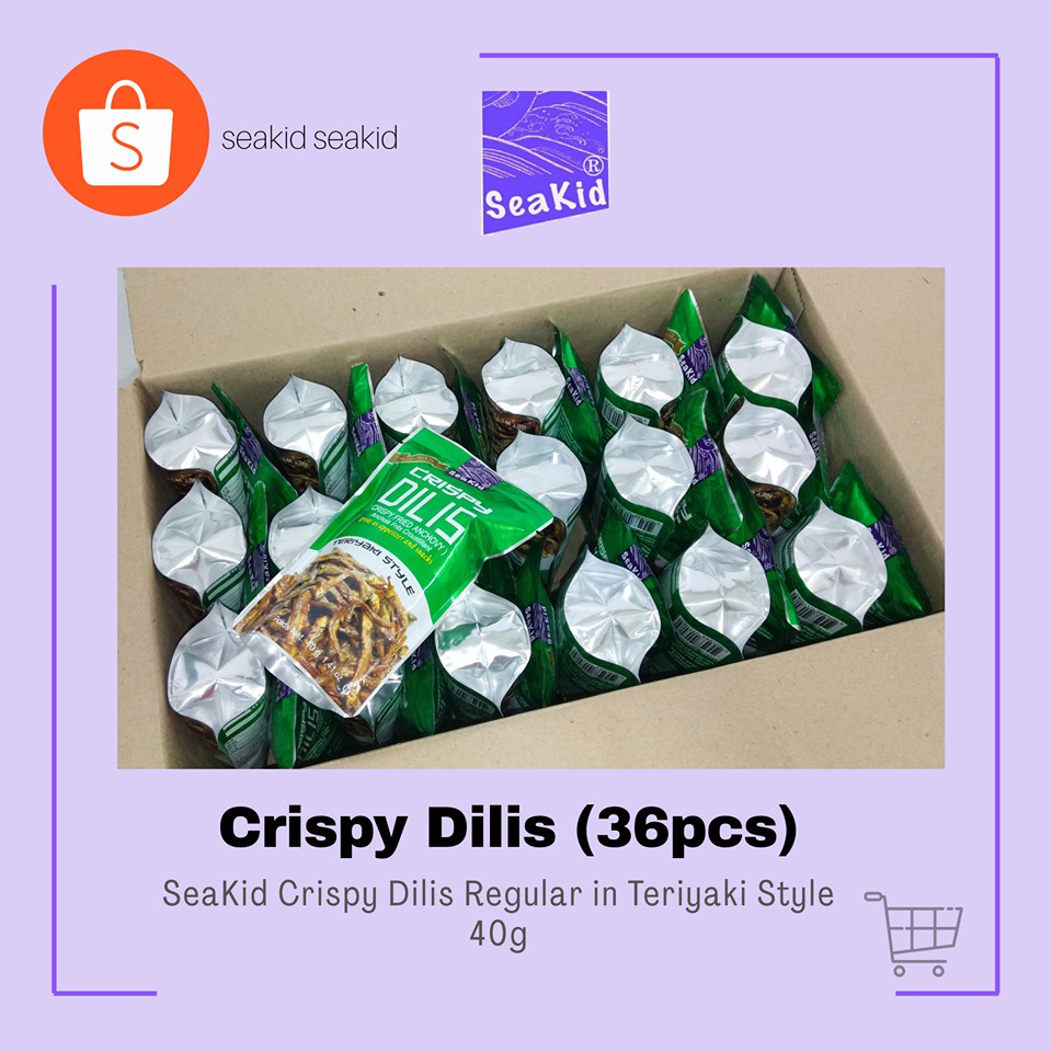 SEAKID CRISPY DILIS REGULAR BOX | Shopee Philippines