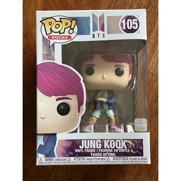 Funko Pop Rocks #105 - BTS Jung Kook | Shopee Philippines