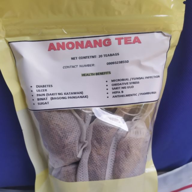 Anonang bark tea-20 tea bags | Shopee Philippines