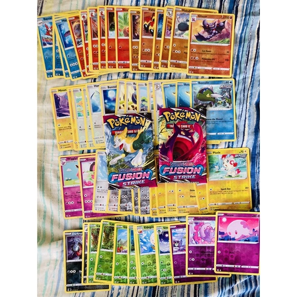 Pokemon Cards Fusion Strike REVERSE HOLO Singles. Original Pokemon ...