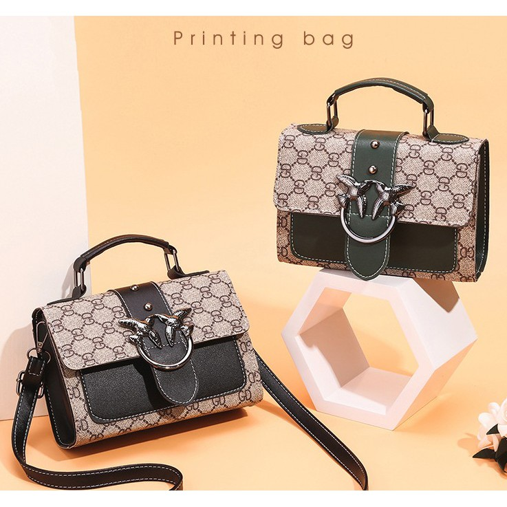 AL #831 Korean Fashion Womens Sling Bag Ladies Diagonal Square One ...