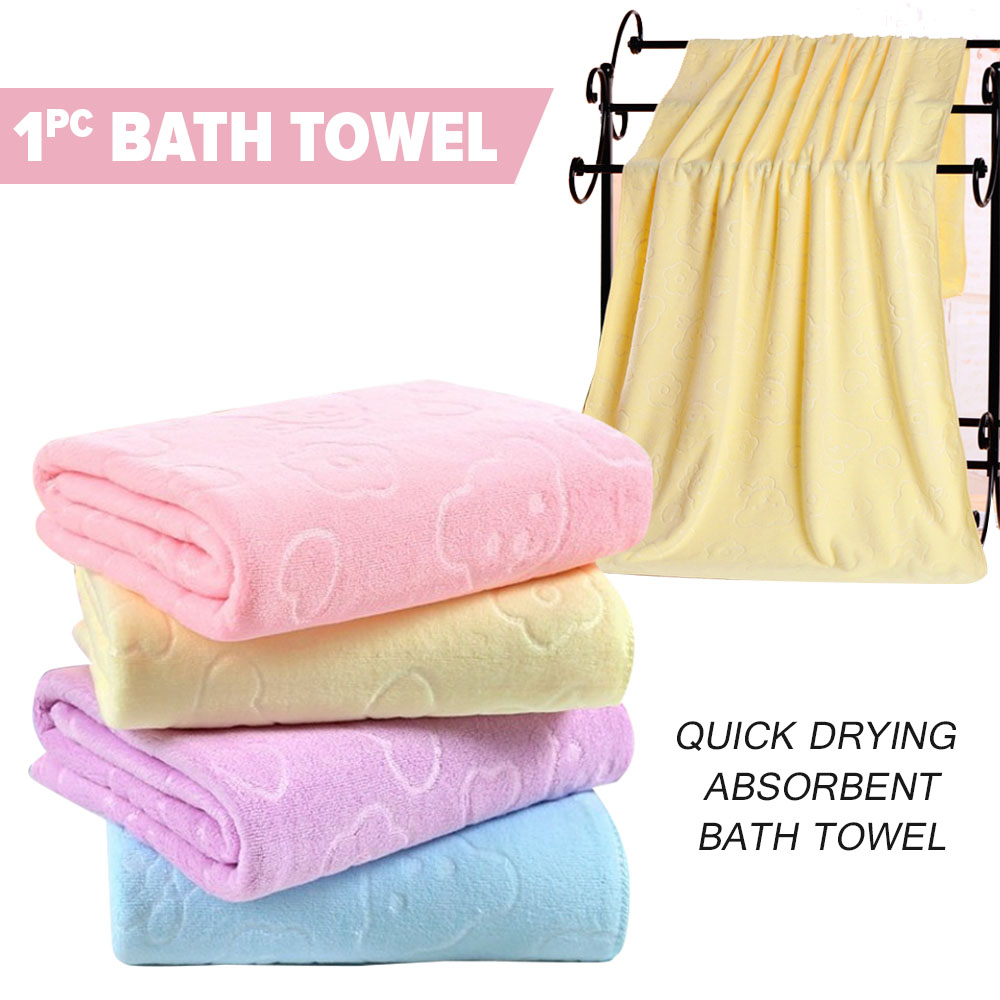 Green Moon Microfiber Towel Korean three seconds dry bath towel ...