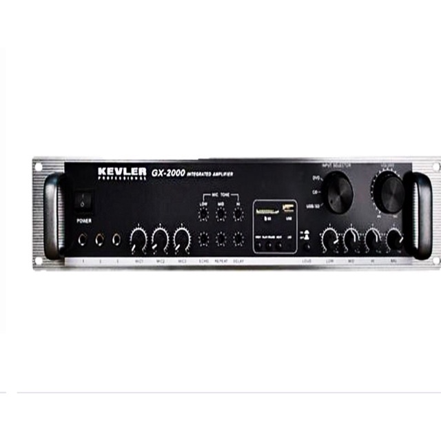 KEVLER GX2000 POWER KARAOKE AMPLIFIER 750x2 W | Shopee Philippines