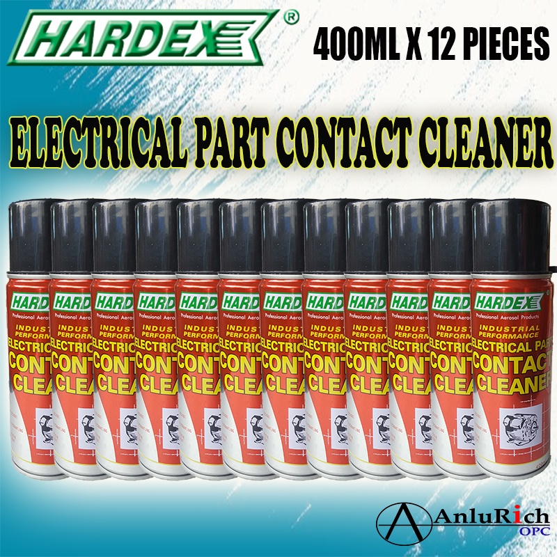 HARDEX INDUSTRIAL PERFORMANCE ELECTRICAL PART CONTACT CLEANER 400ml x ...