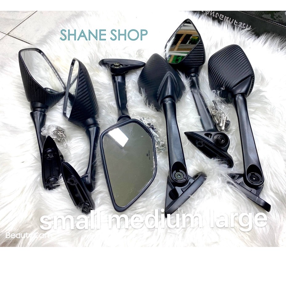 Side Mirror For Nmax/Click/Aerox/Mio/Beat/Sniper/Smash/Dash | Shopee ...