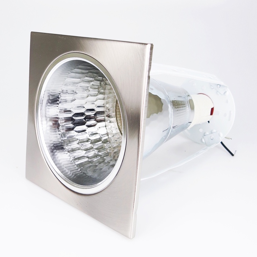 3H 418 4-inch E27 LED Down Light/Ceiling Light [Recessed Type] Square ...