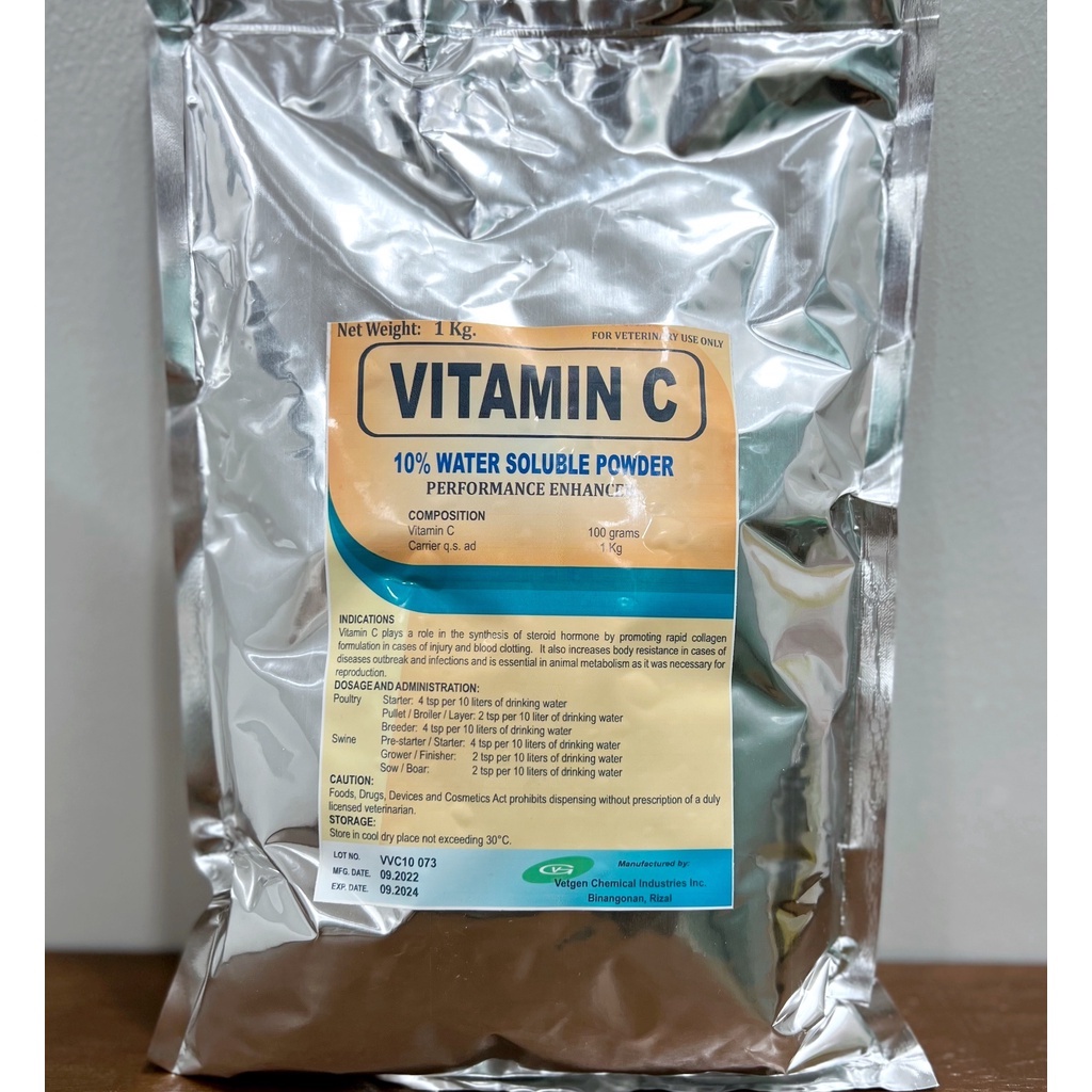 Vitamin C WSP for Animals | Water Soluble Powder | Vet Product | 1Kg ... Vitamin C WSP for Animals | Water Soluble Powder | Vet Product | 1Kg ...