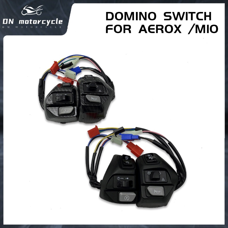 Domino Switch Handle Switch For Aerox / MIO Left+Right 1Pair | Shopee ...