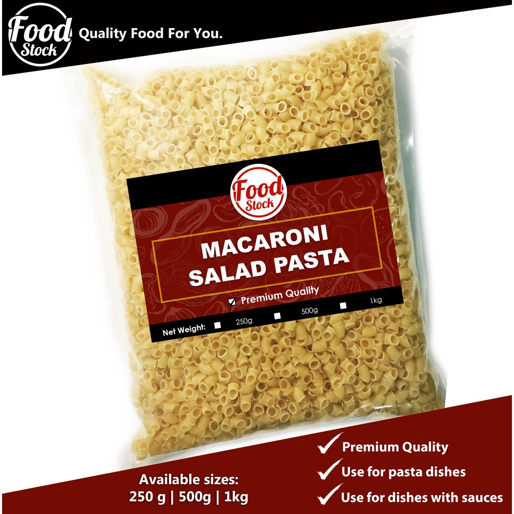 Macaroni Salad Pasta (250, 500g, 1kg) | Shopee Philippines