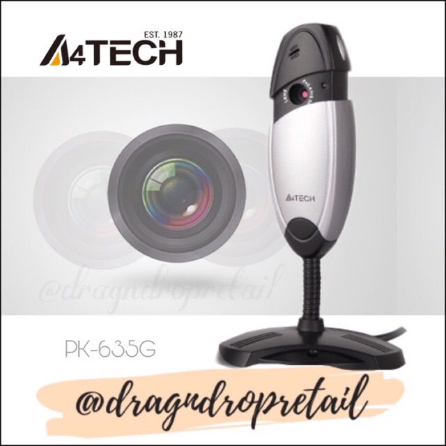 A4TECH PK-635G Anti-Glare WebCam with Mic | Shopee Philippines