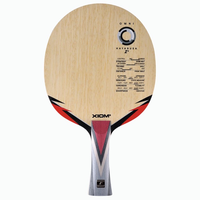 Xiom Hayabusa Z+ Table Tennis Racket | Shopee Philippines