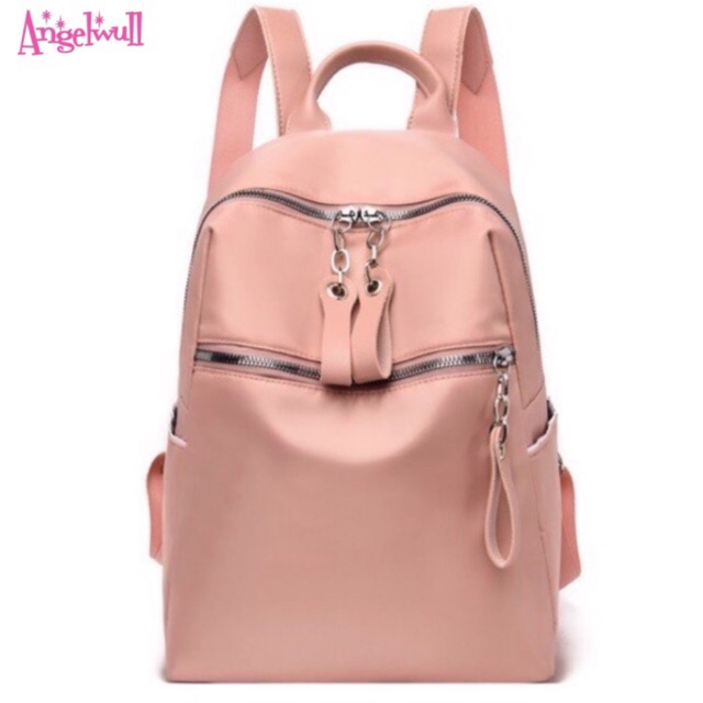 AW Women Large Capacity Zip Handbag Oxford Cloth Knapsack | Shopee ...