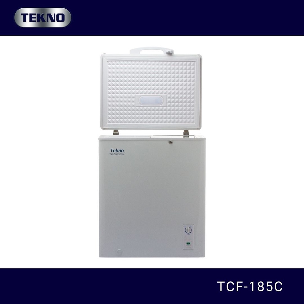 Tekno Inverter Chest Freezer TCF-185C (5.0 cu.ft.) Dual Temperature ...