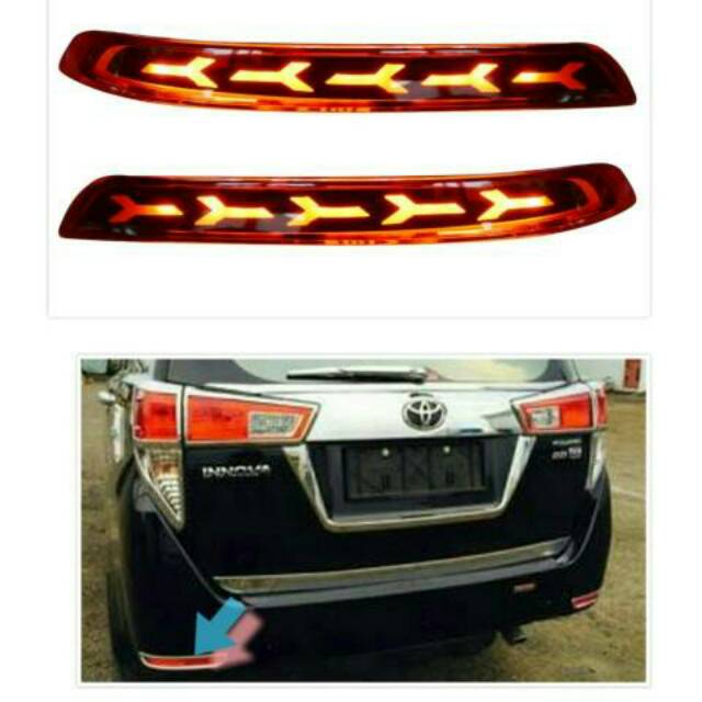 All New Innova Rear Bumper Reflector Lights | Shopee Philippines
