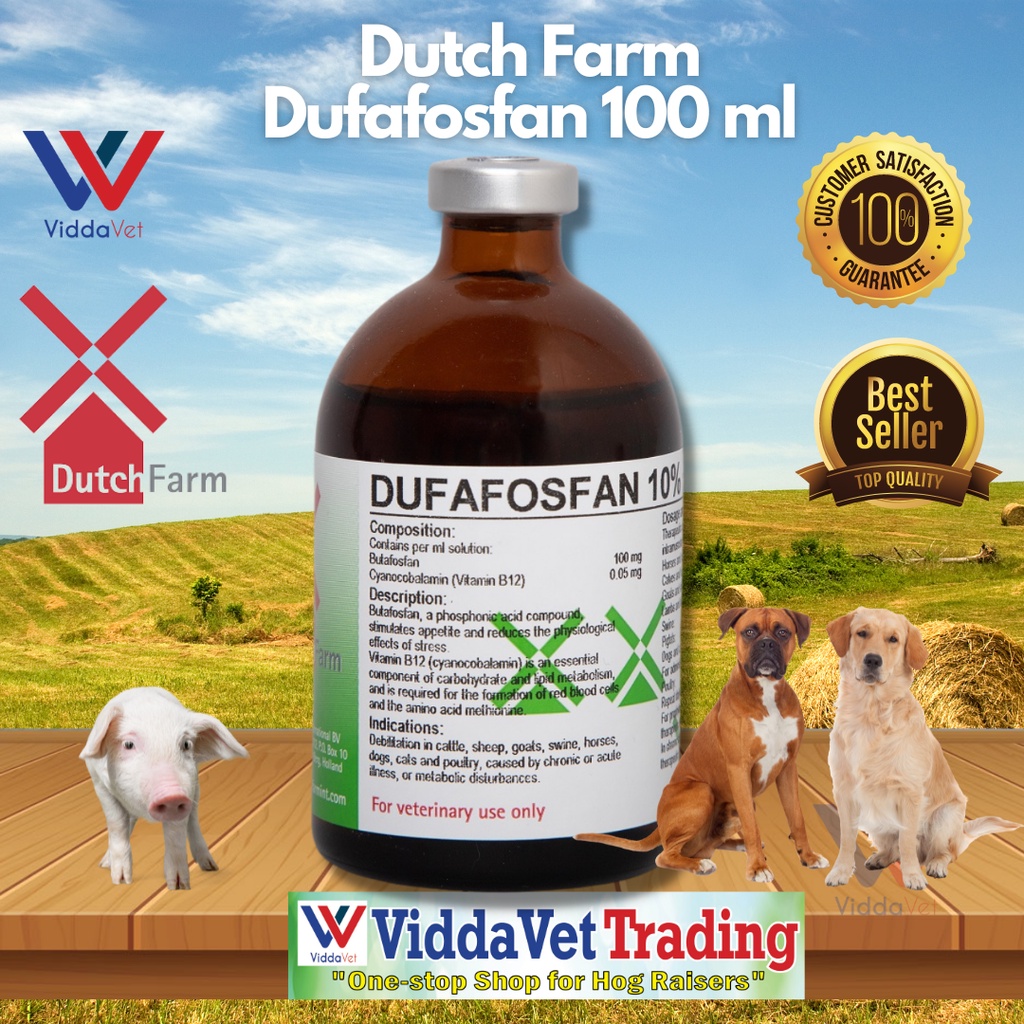 Dutch Farm 100 ml Dufafosfan Imported Butafosfan like Coforta appetite ...