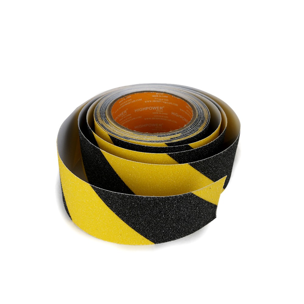HIGH POWER ANTI-SLIP TAPE black and yellow | Shopee Philippines
