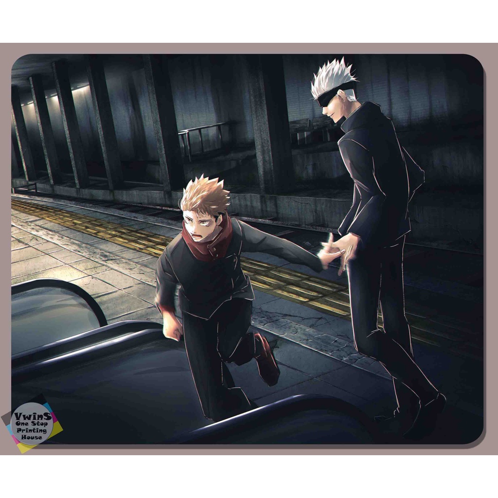 Jujutsu Kaisen Design Mouse pad Part 1 of 2 Satoru Gojo, Masamichi Yaga ...
