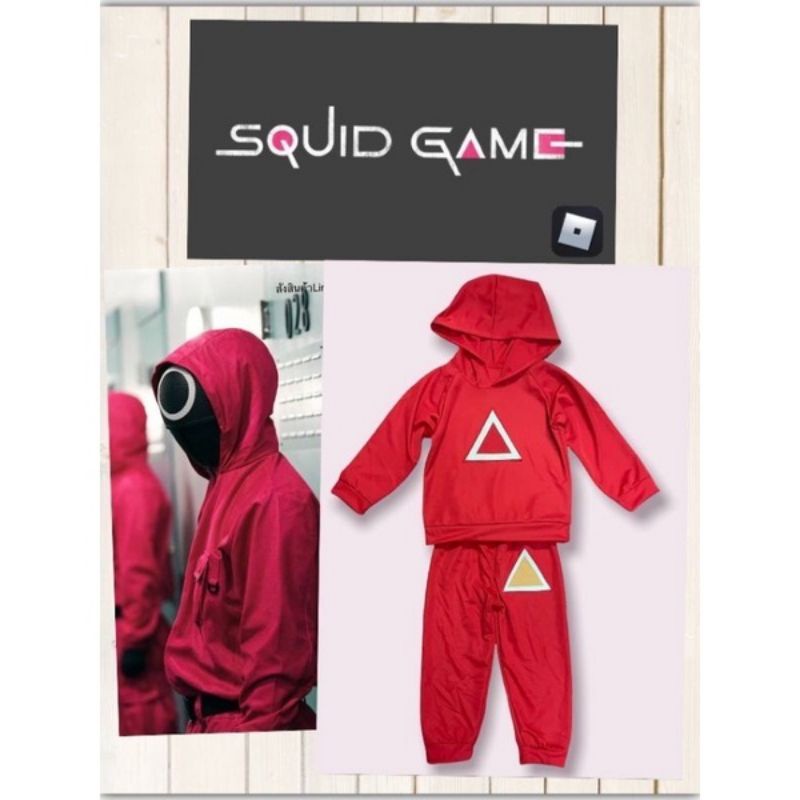 Squid Game Controller Set Hoody Toy Dalgona Candy 1 Year-9 Years ...