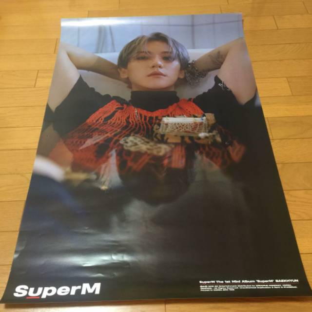 Superm Poster Album - Baekhyun (EXO) | Shopee Philippines