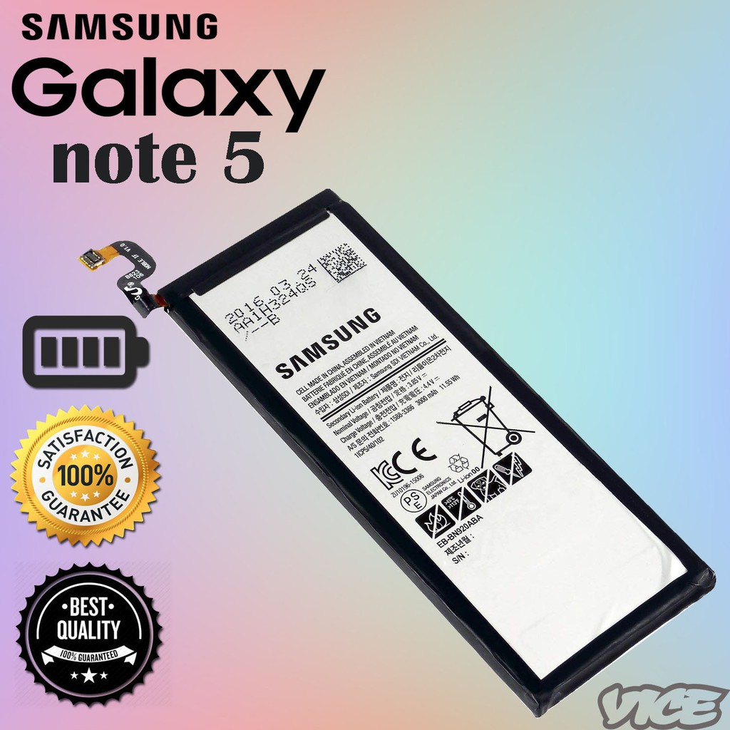 Samsung Galaxy Note 5 Battery EB-BN920ABE 3000mAh (Original Equipment ...
