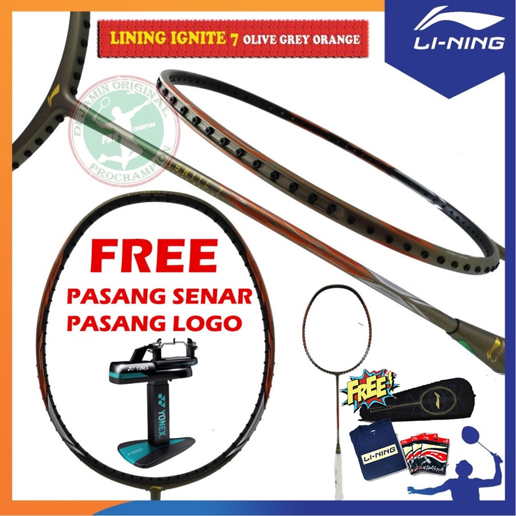Lining Ignite 7 Original Badminton Racket | Shopee Philippines