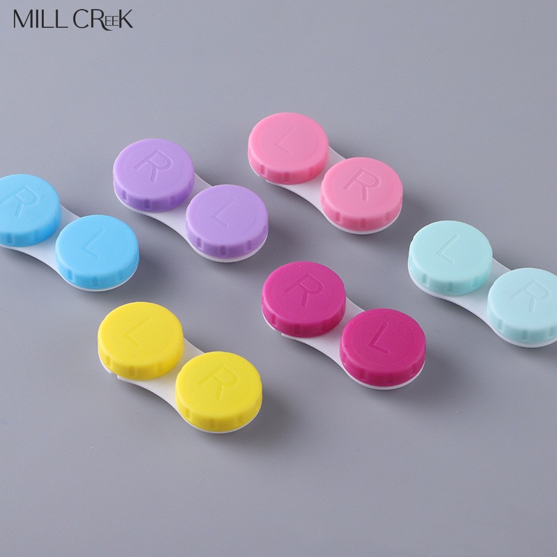 Wholesale Contact Lens Mate Box Double Box Candy Color no contact lens ...