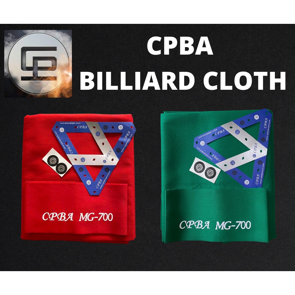 ORIGINAL CPBA BILLIARD CLOTH / TAPETE FOR BILLIARD TABLE/ BILLIARD FELT ...