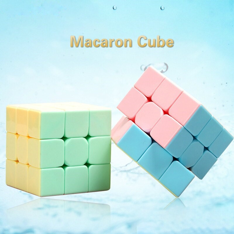 3x3 Magic Cube Korea Hot Macaron Toy Cube Macaron Color Game ...