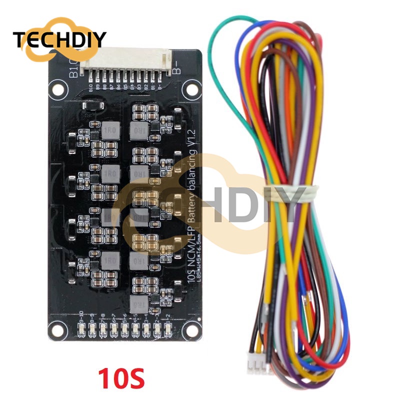 10S 1.2A Balance Li-ion Lipo Lifepo4 Lithium Battery Active Equalizer Balancer BMS | Shopee ...