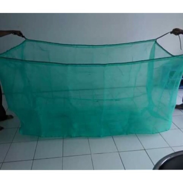 HIJAU Hapa green cage 1m x 3m x 1m fish net netting | Shopee Philippines