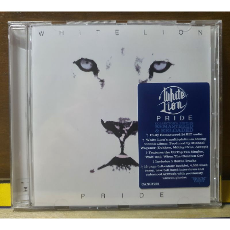 White Lion Pride (Remastered) CD with Bonus Tracks HAIR/GLAM METAL ...